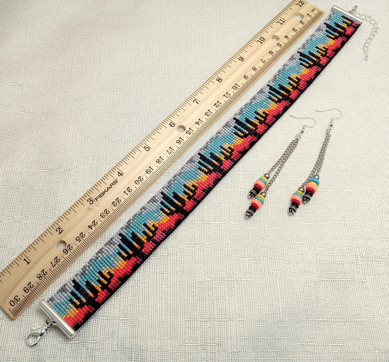 Cactus Scene Choker Set - Etsy