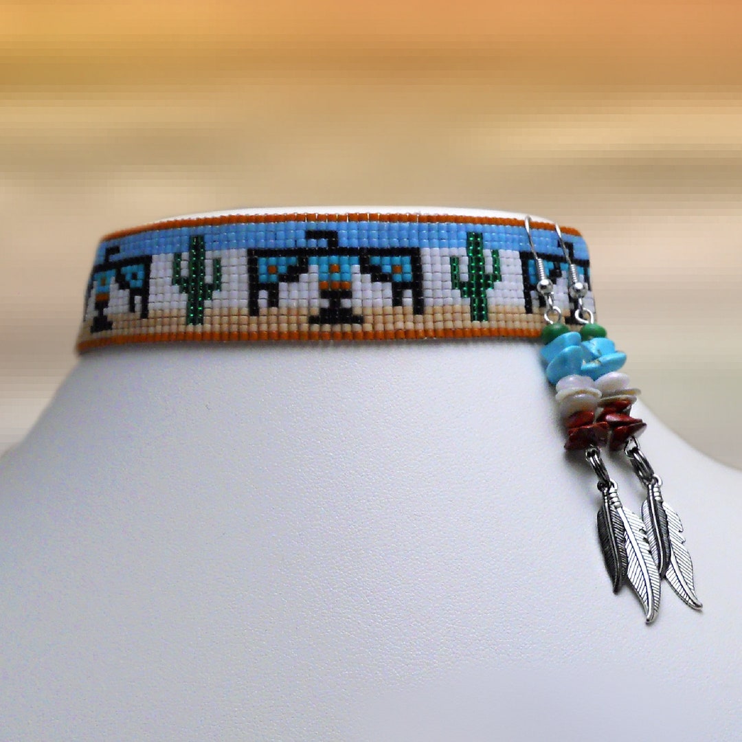 Native Eagles Choker Set - Etsy