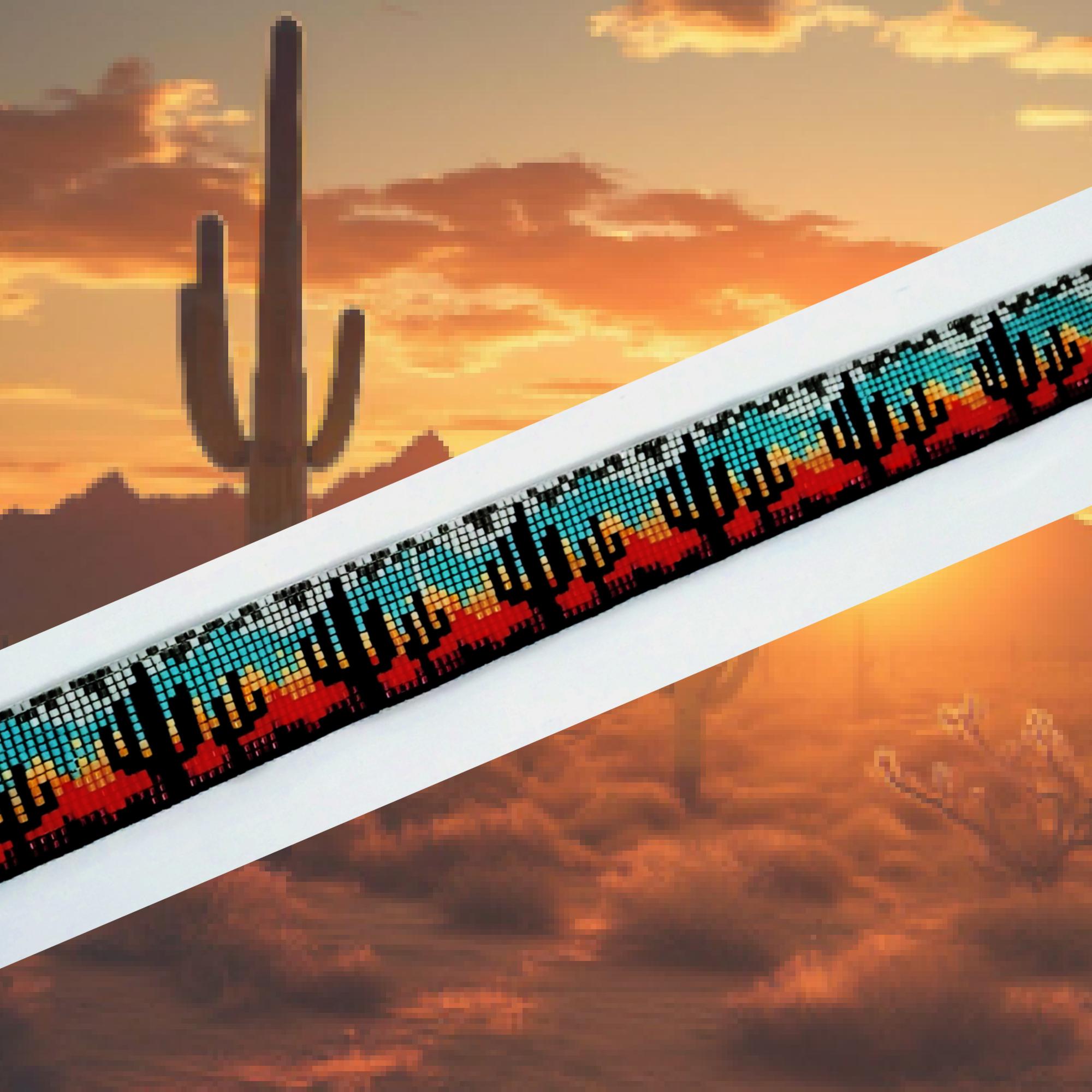 Cactus Scene Choker Set - Etsy