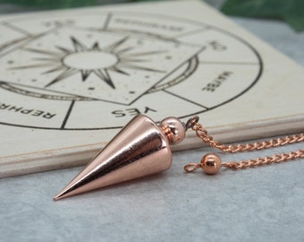 Copper Pendulum Egyptian Design Divination Tools Gift for Friend - Etsy