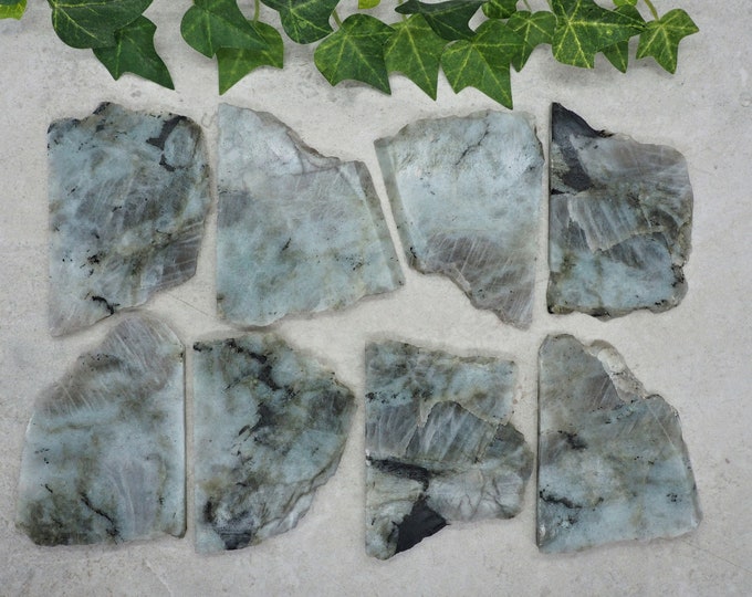 Labradorite Rough Cut Slabs Lapidary Material - Etsy