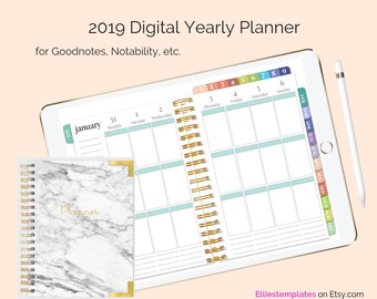 Digital planner | Etsy