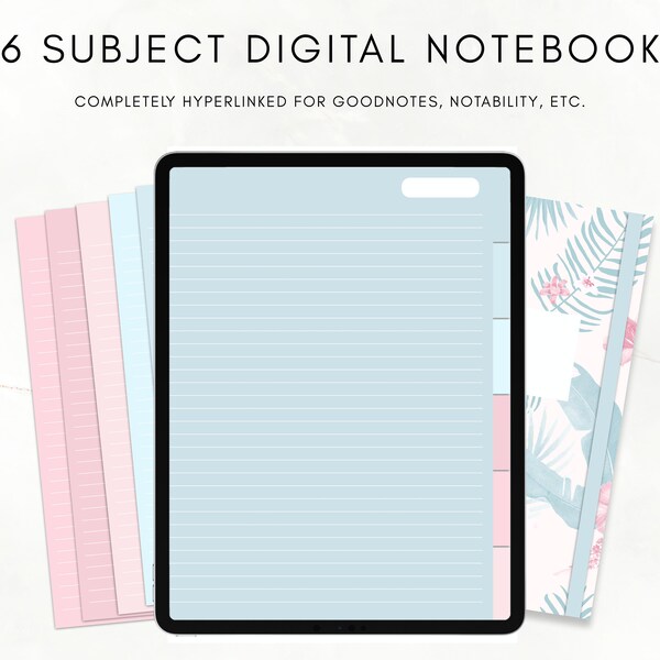 Digital Notebook - Etsy