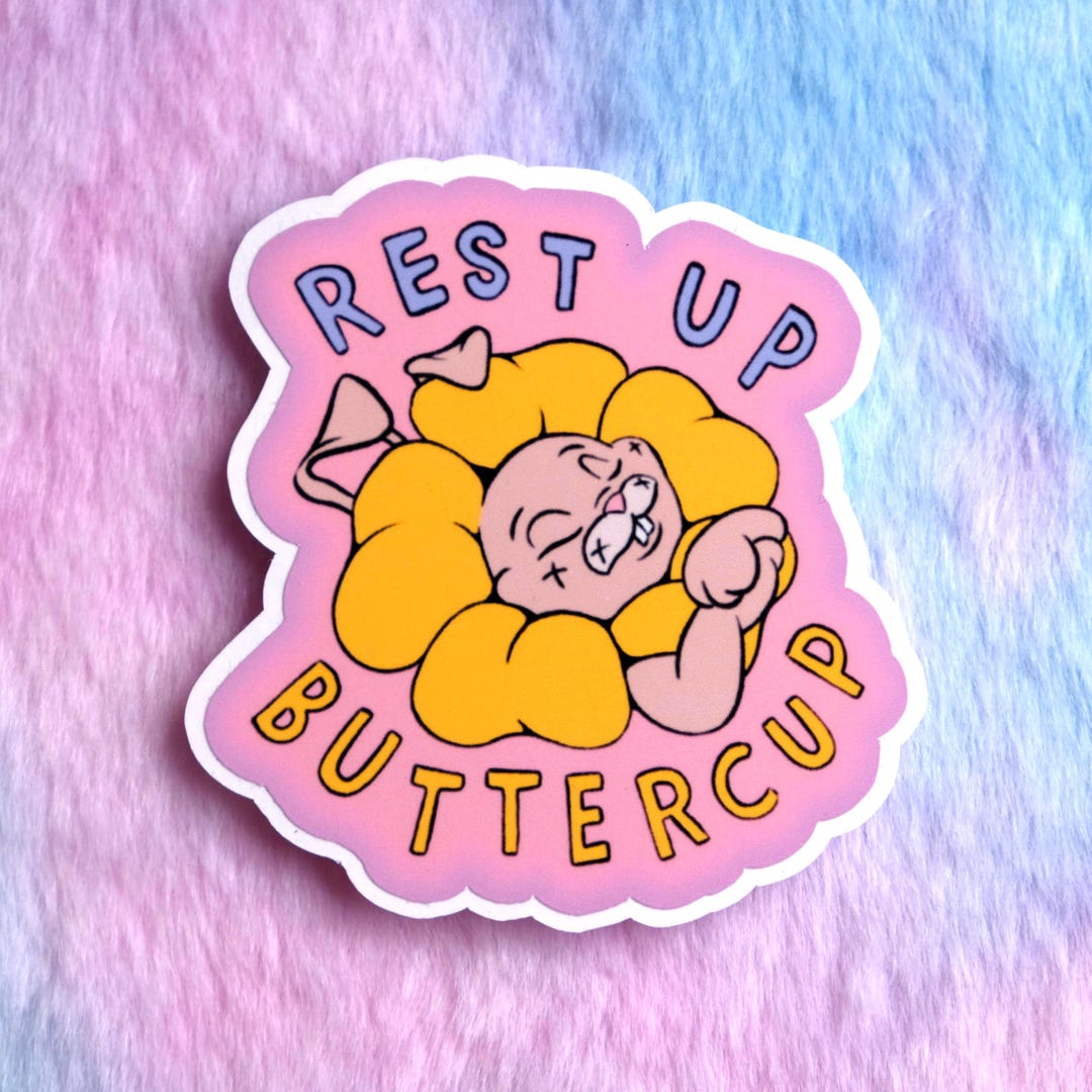 Rest up Sticker - Chronic Illness and Disability Pride Sticker, Queer ...