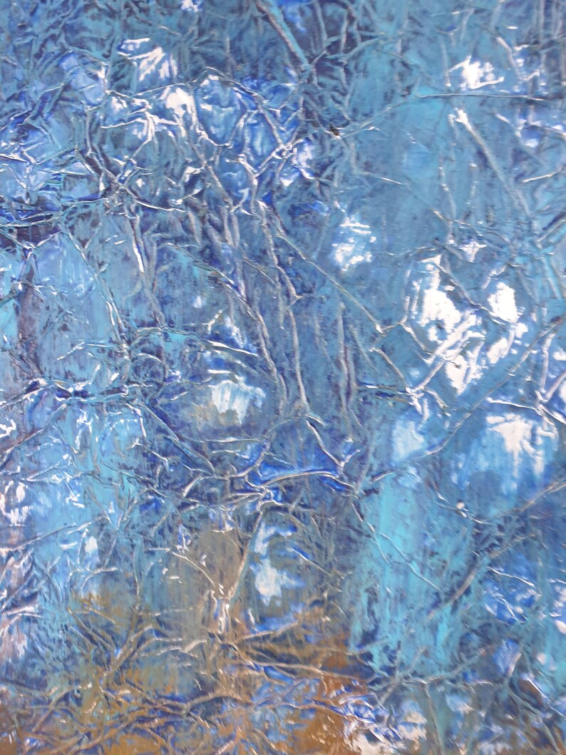 Acrylic Painting "water in the Swamp" 50 Cm X 70 Cm X 1.8 Cm - Etsy