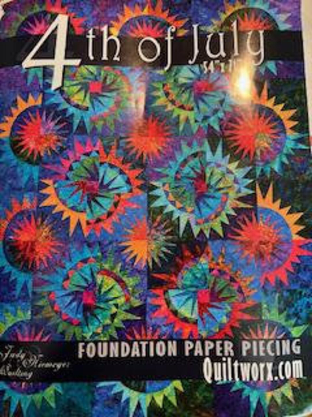 4TH of July Quilt Directions and Foundation Papers - Etsy