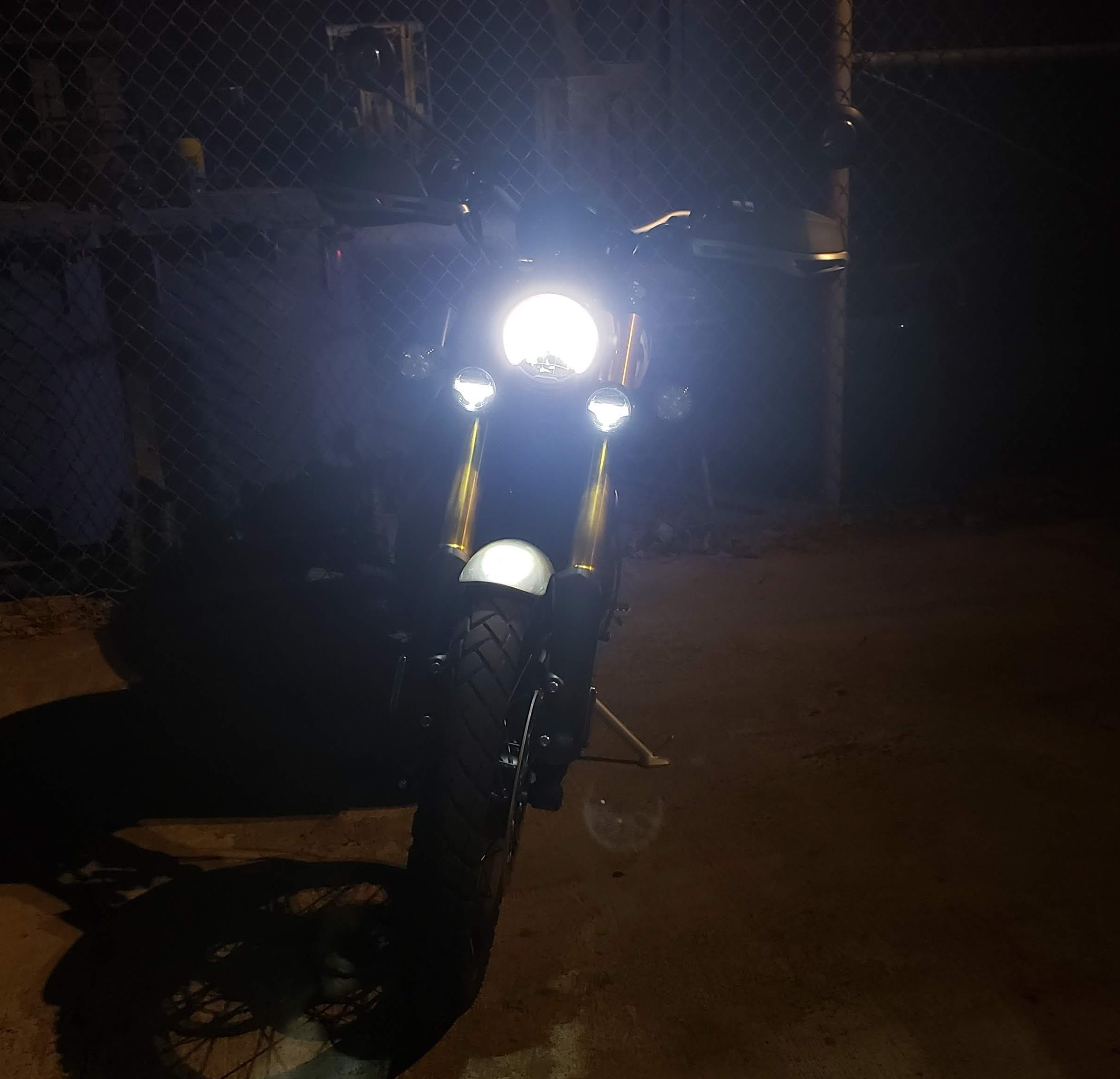 Triumph Scrambler XE XC LED Fog Lights Driving Lights - Etsy