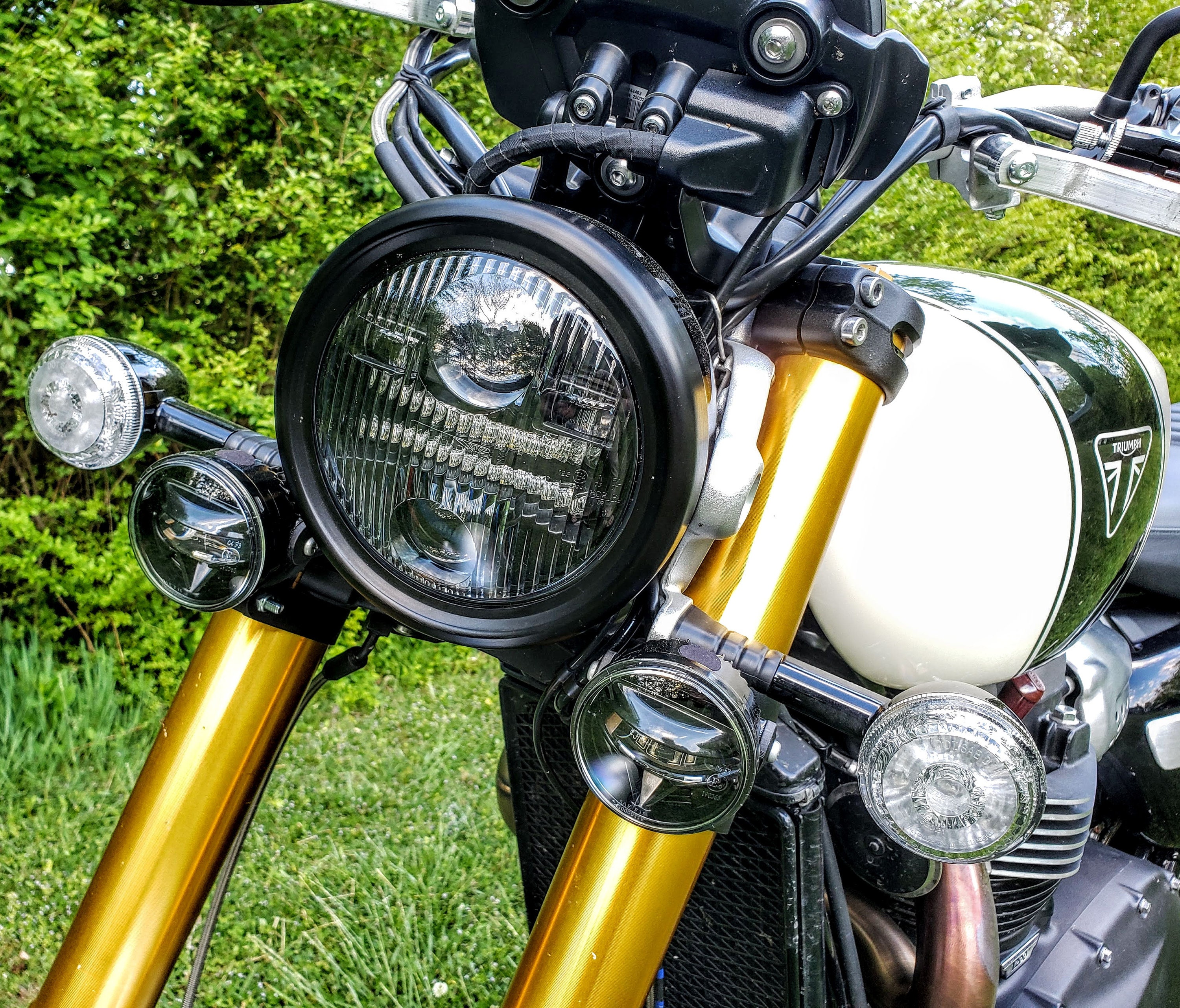 Triumph Scrambler XE XC LED Morimoto Headlight - Etsy