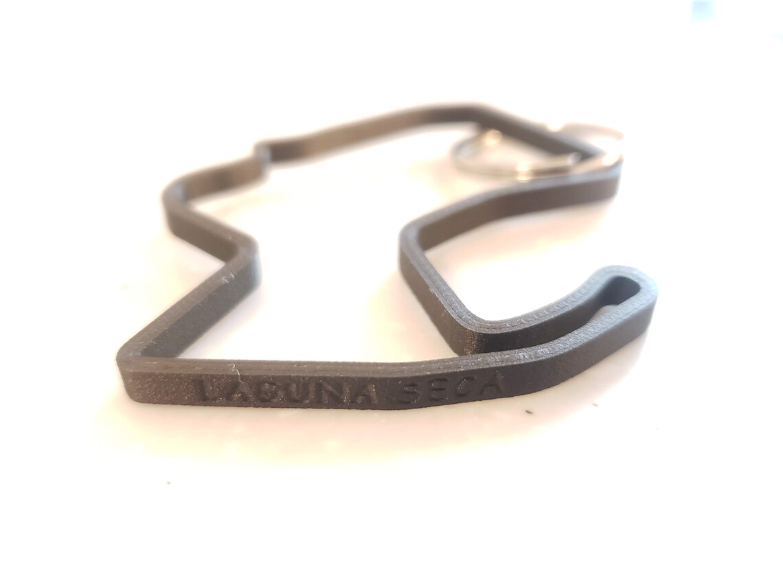 Laguna Seca Mazda Raceway Track Keychain Key Chain - Etsy