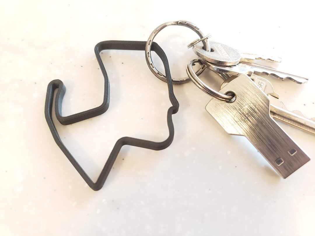 Laguna Seca Mazda Raceway Track Keychain Key Chain - Etsy