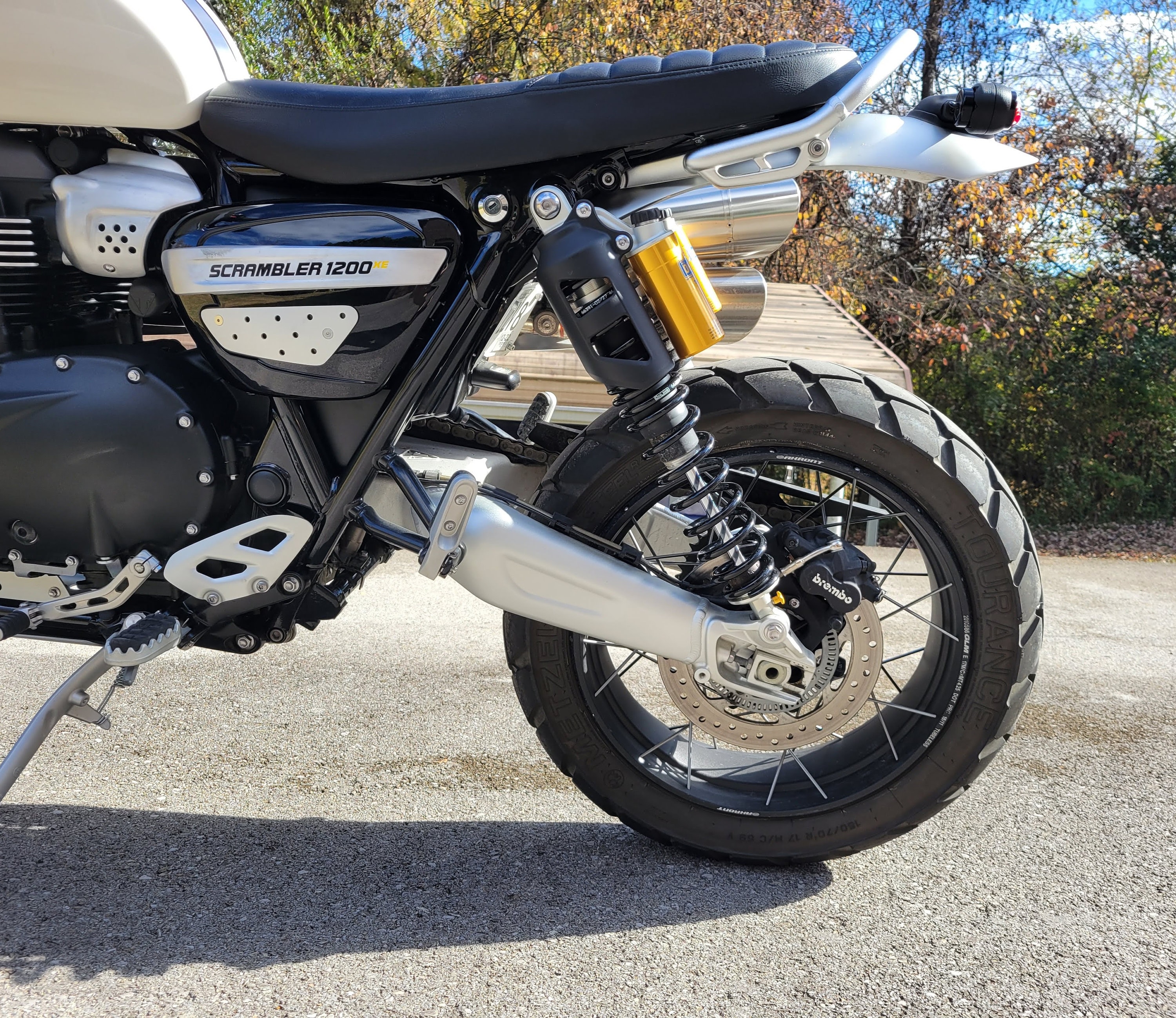 Triumph Scrambler 1200 XE XC Tail Tidy - Etsy