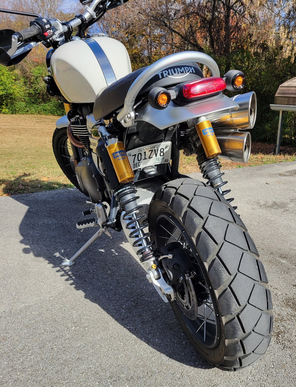 Triumph Scrambler 1200 XE XC Tail Tidy - Etsy