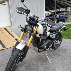Triumph Scrambler XE XC LED Fog Lights Driving Lights - Etsy