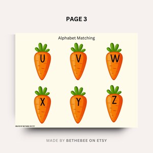 Alphabet Matching Printable PDF - Uppercase & Lowercase Letter Match ...