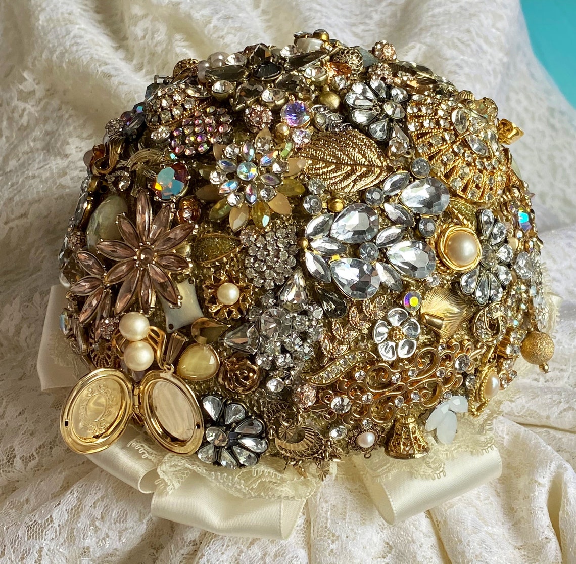 Brooch Bouquet - Etsy