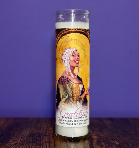 Shug the Color Purple Prayer Candle | Etsy