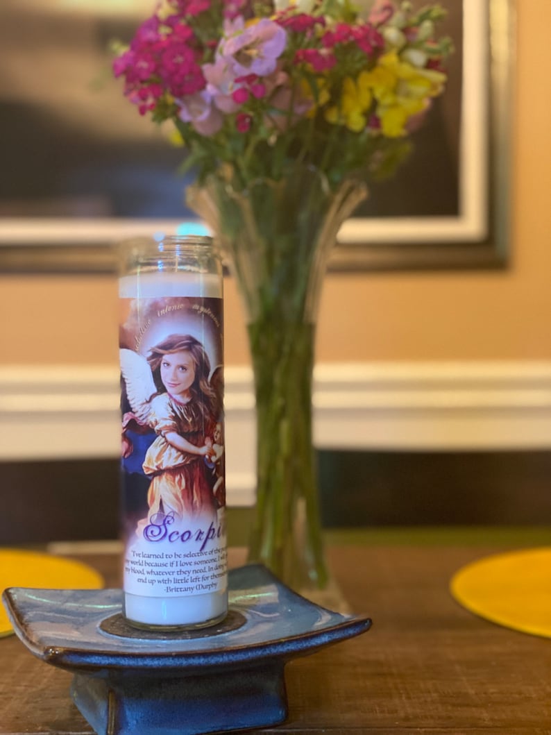SCORPIO: Brittany Murphy Guardian Angel Candle - Etsy