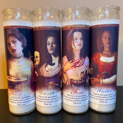 The Craft Coven Prayer Candles Set of 4 | Etsy