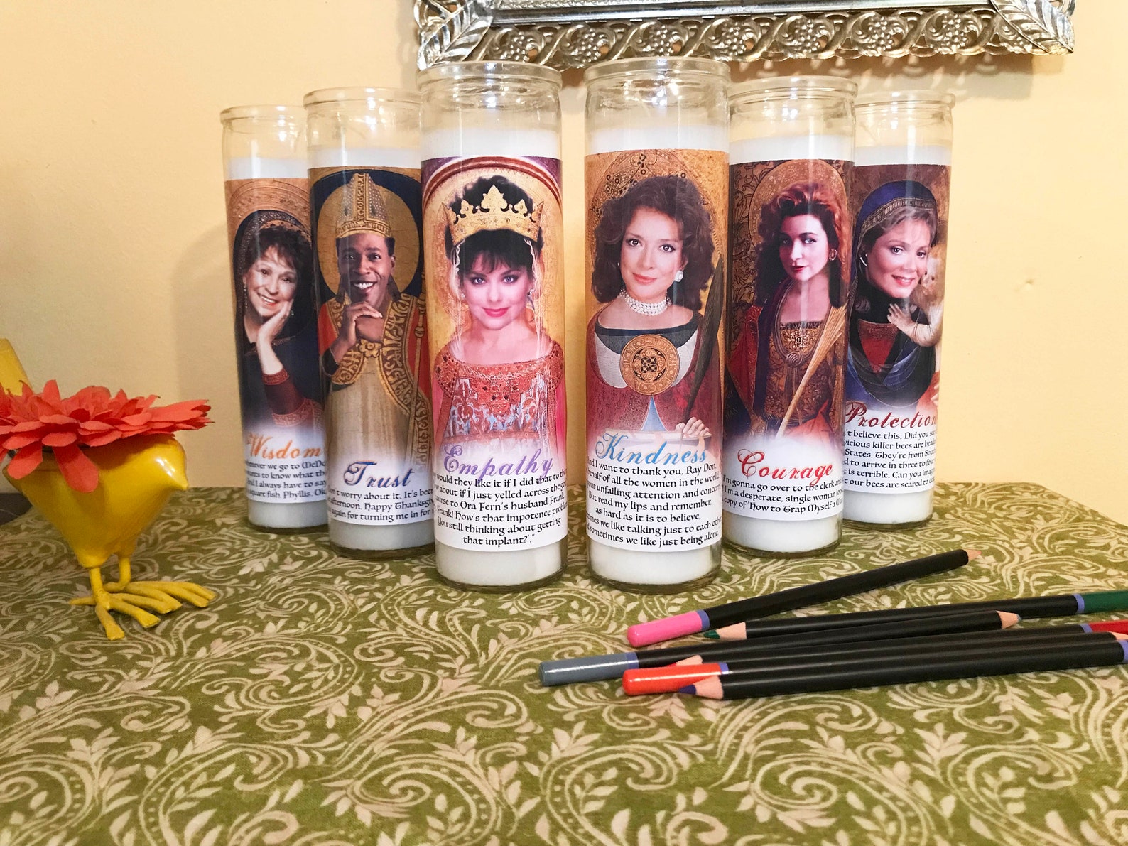 Designing Women Prayer Candle Set of 6 - Etsy