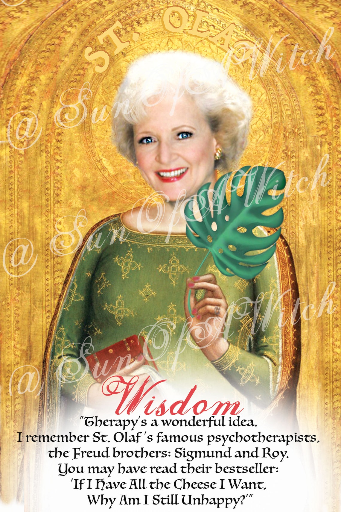 Golden Girls Rose Prayer Candle - Etsy