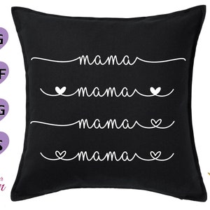Mother's Day Mama Plotter File Mama SVG / Dxf - Etsy