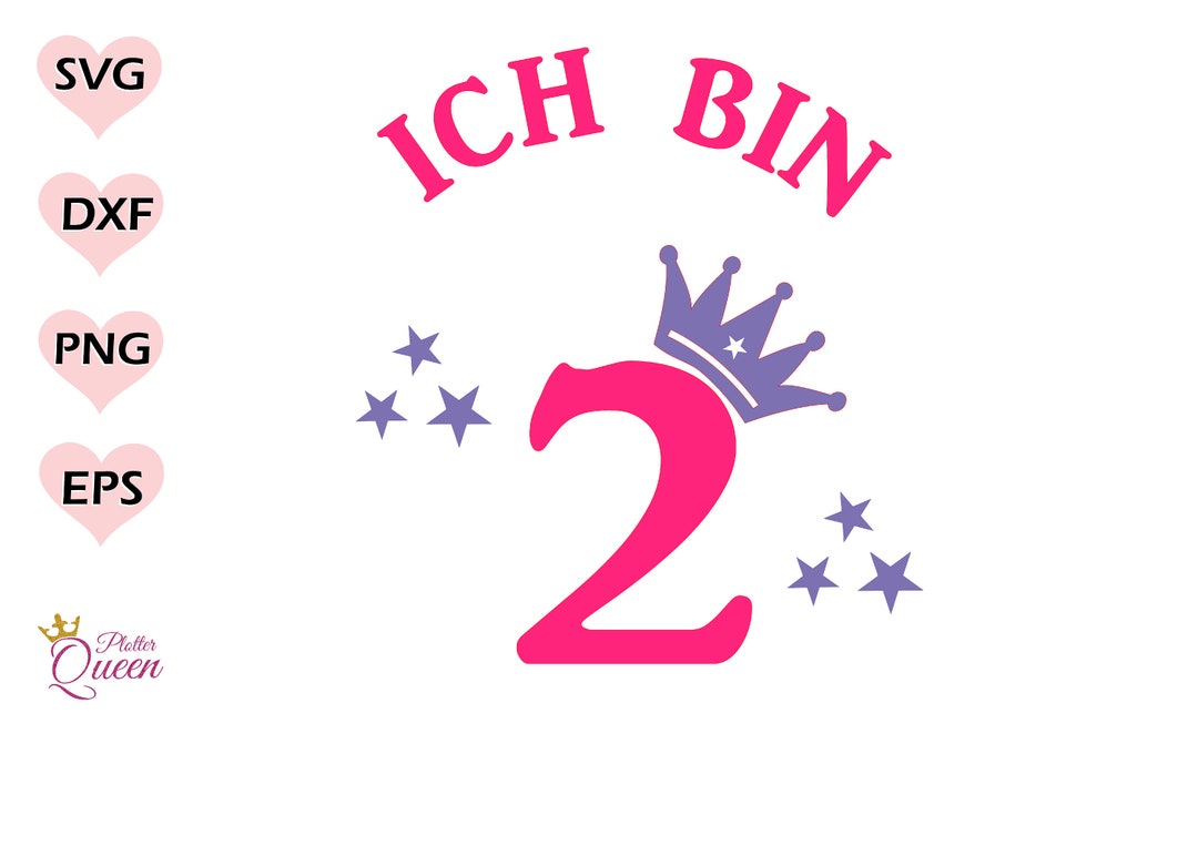 Plotter File Birthday Number 1-9 SVG /dxf Pdf Silhouette Svg Clipart - Etsy