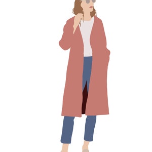 23 People Package Vector Clipart PNG AI Human Person Illustration Woman ...