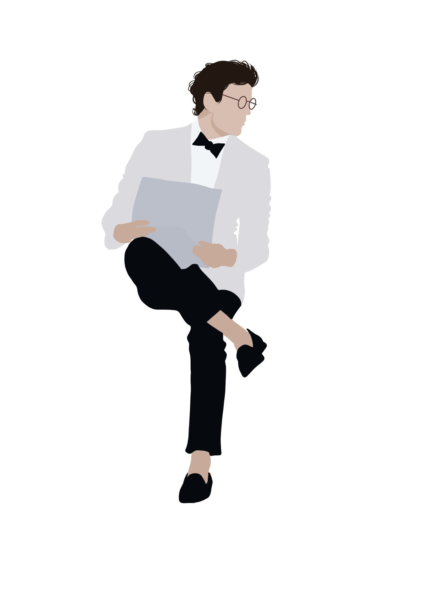 41 People Package Vector Clipart PNG AI Human Person Illustration Woman ...