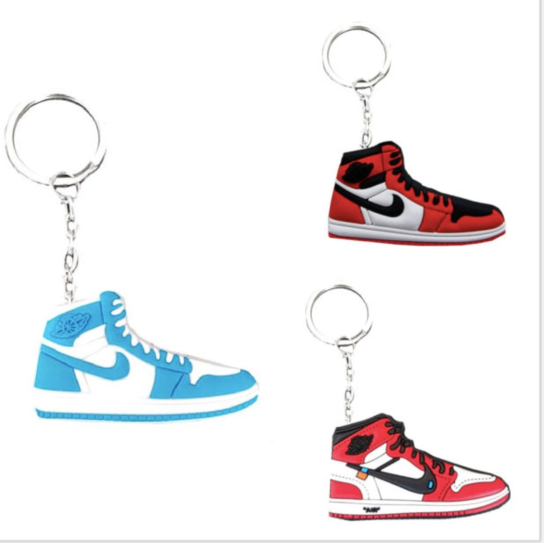 2D Jordan 1 Sneaker Keychains party Favor2d Sneaker - Etsy