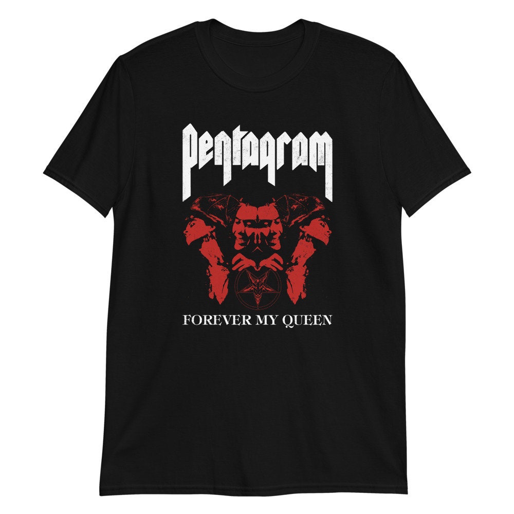 Pentagram Band T Shirt - Etsy