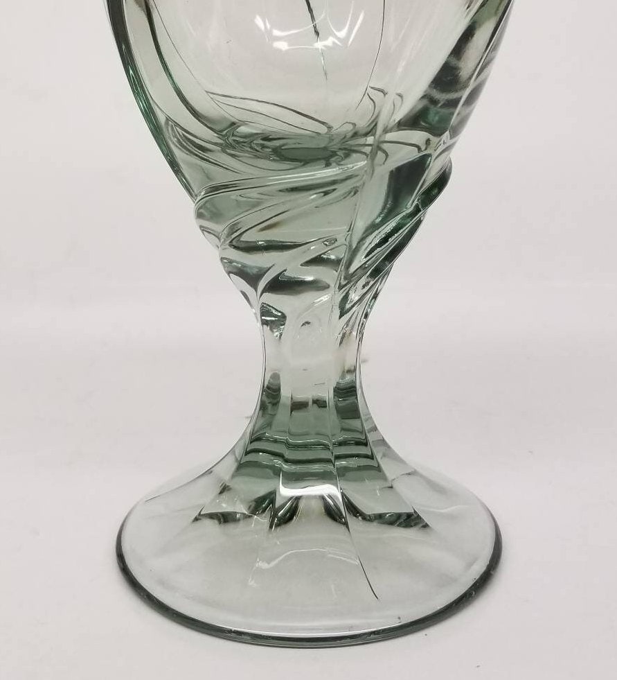 Noritake sweet Swirl Light Green Iced Tea Glass, 7 3/8 Tall TWO ...