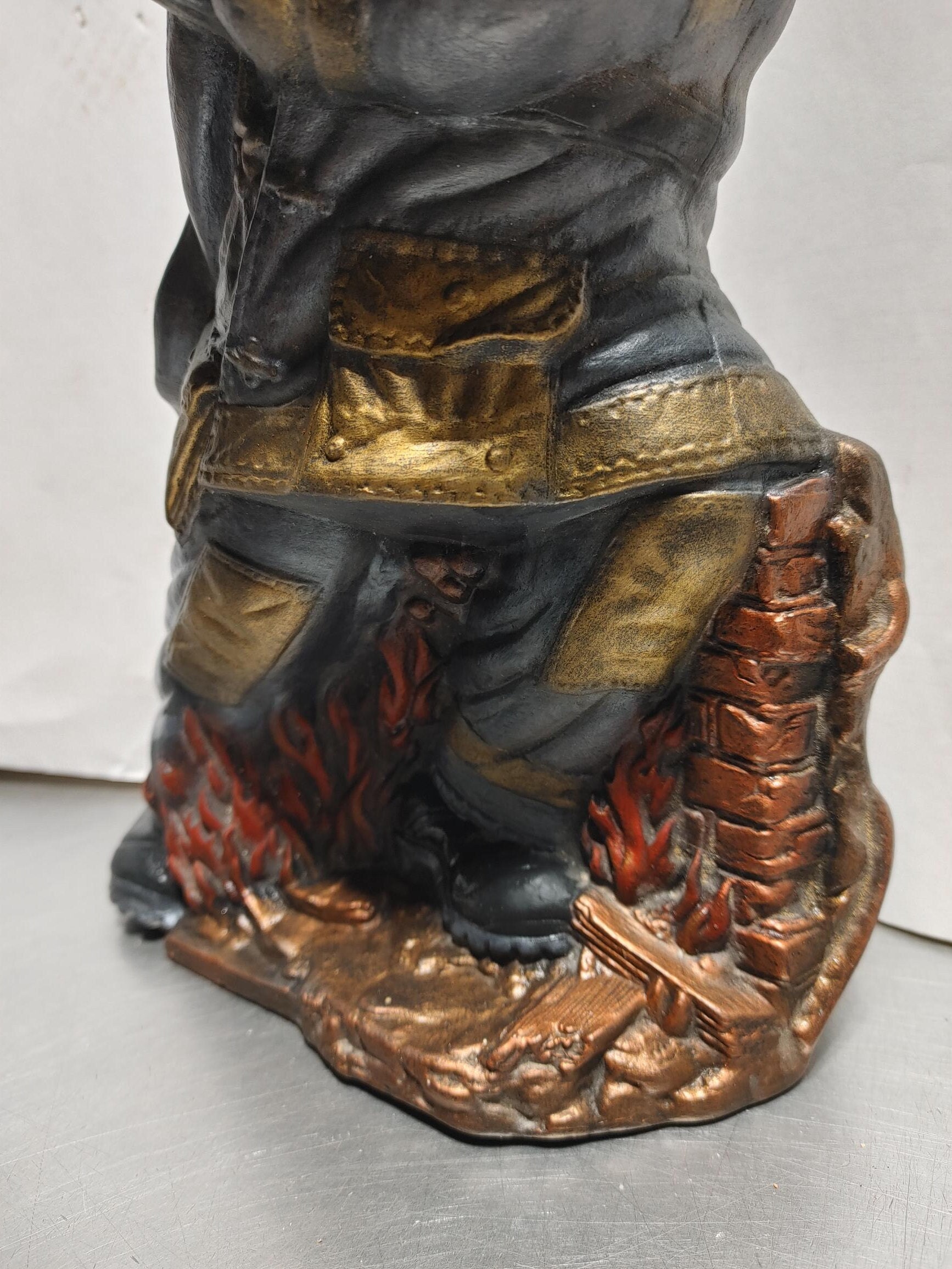 Willian Wallace Jr Fireman Fire Fighter Carrying A Baby to Safety ...