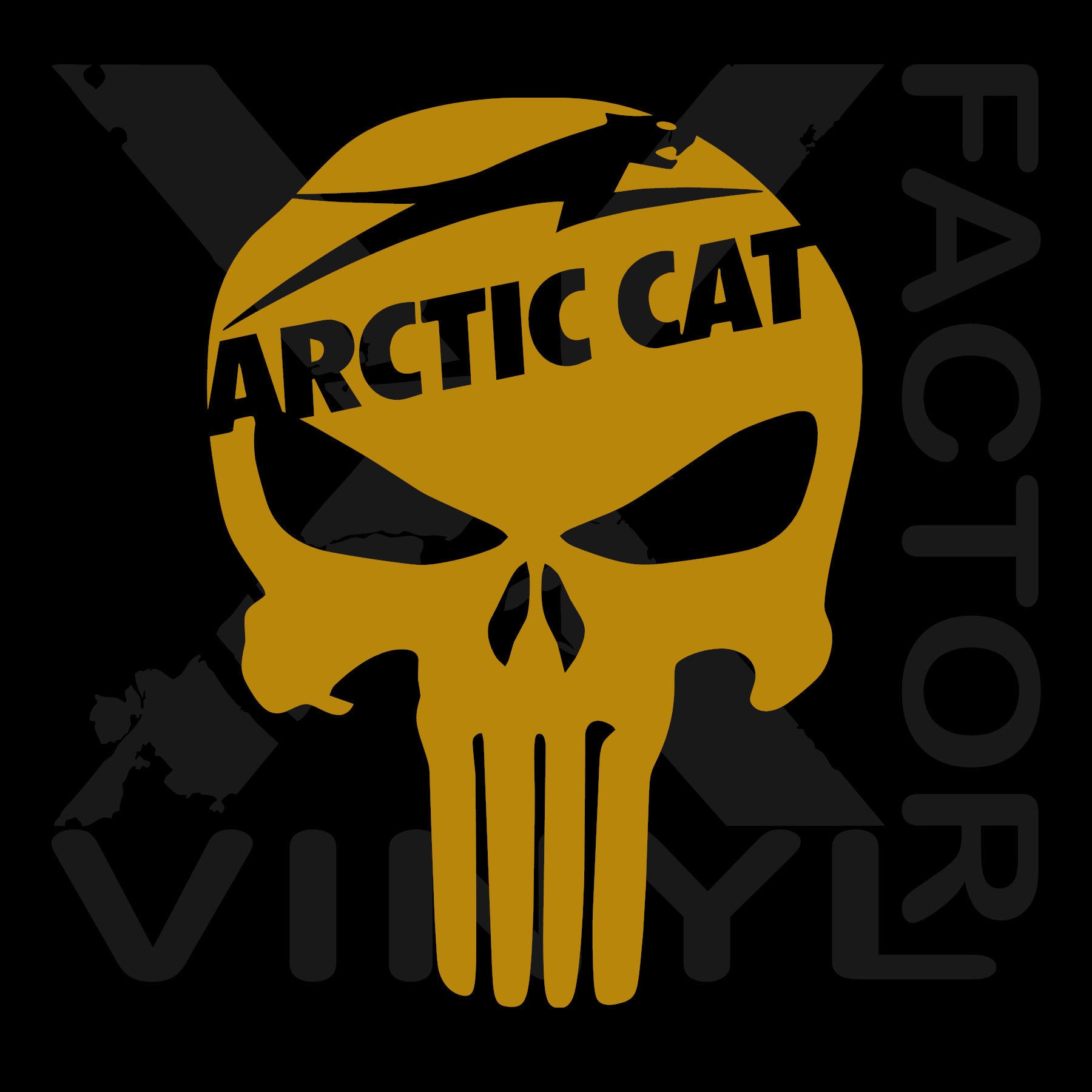 Arctic Cat Skull Logo