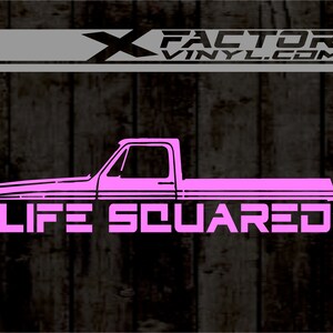 Customizable Square Body Chevrolet Decal 5 Sizes 16 Colors - Etsy