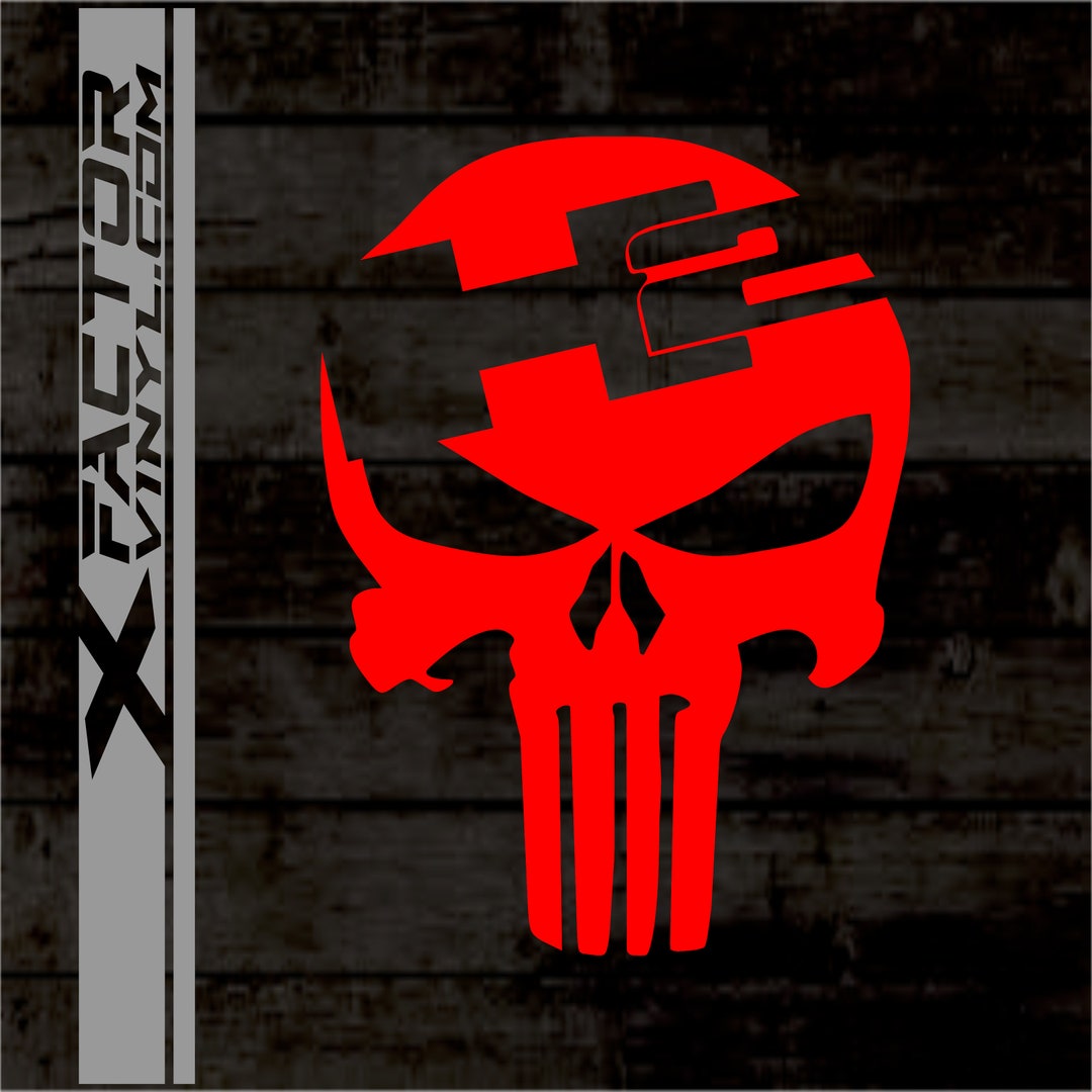 Hummer H2 Punisher Dicut Vinyl Decal 14 Different Colors and 3 - Etsy