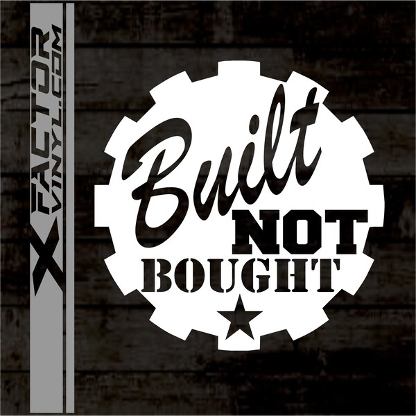 Built Not Bought - Etsy