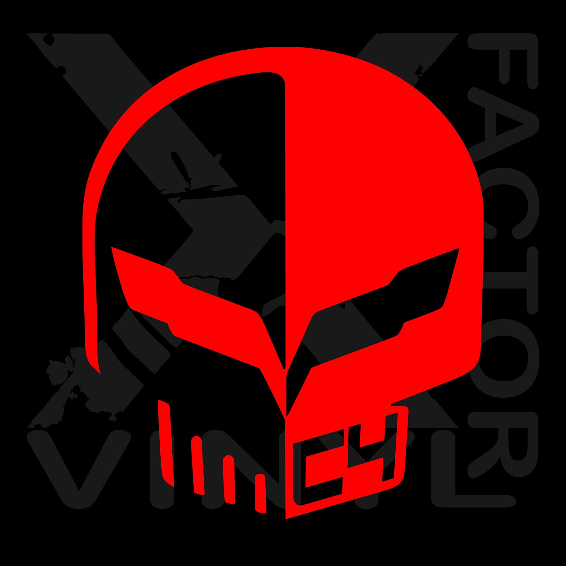 Bad Boy Corvette Jake Logo In Red