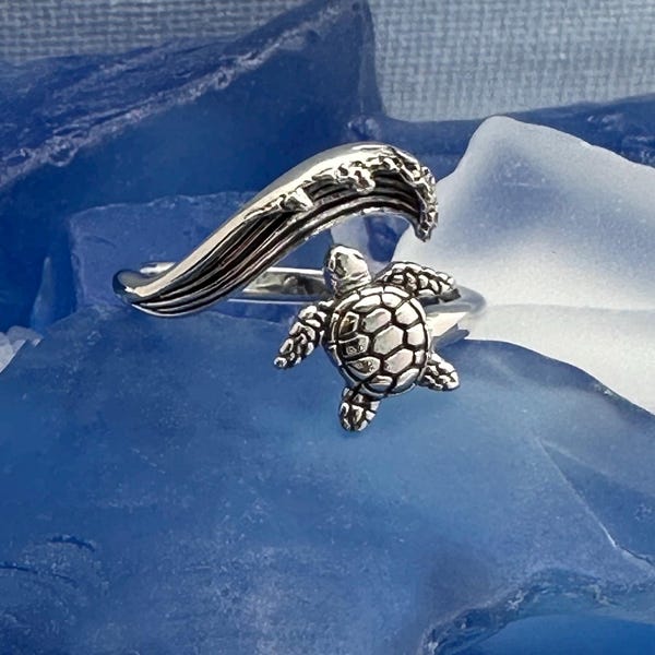 Sea Turtle Ring - Etsy