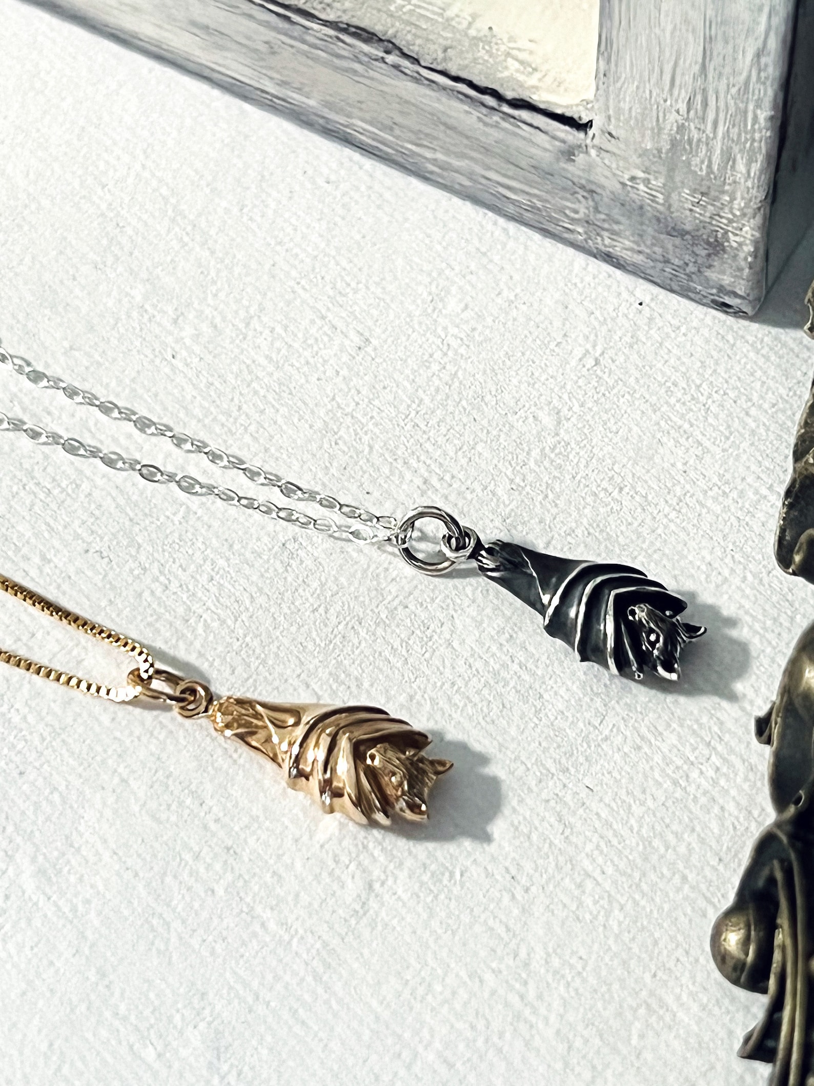 Gold Filled Bat Necklace Silver Bat Necklace Flying Bat - Etsy