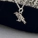 Sterling Silver Raven Necklace - Tiny Raven, Messenger Bird, Raven ...