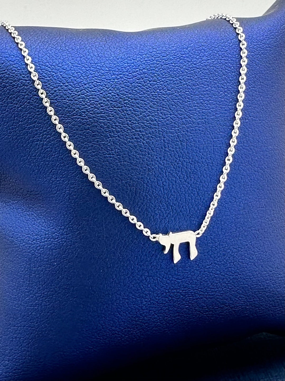 Chai Necklace - Tiny Chai, Religious Necklace, Trending Style, Layering ...