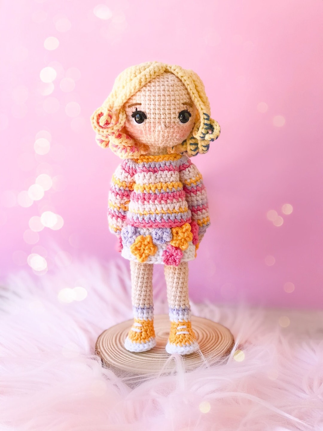 Crochet Pattern Enid/ Friend of Wednesday/ Pattern PDF English/ Doll ...