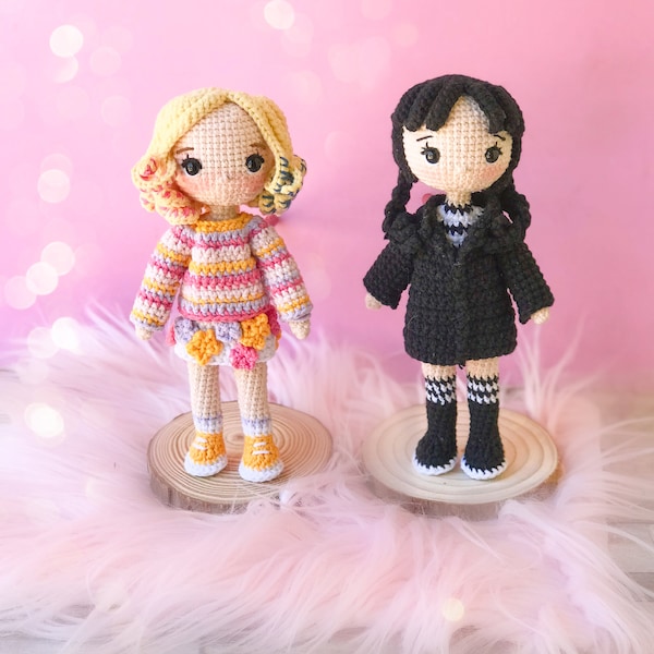Enid Crochet Doll Pattern - Etsy