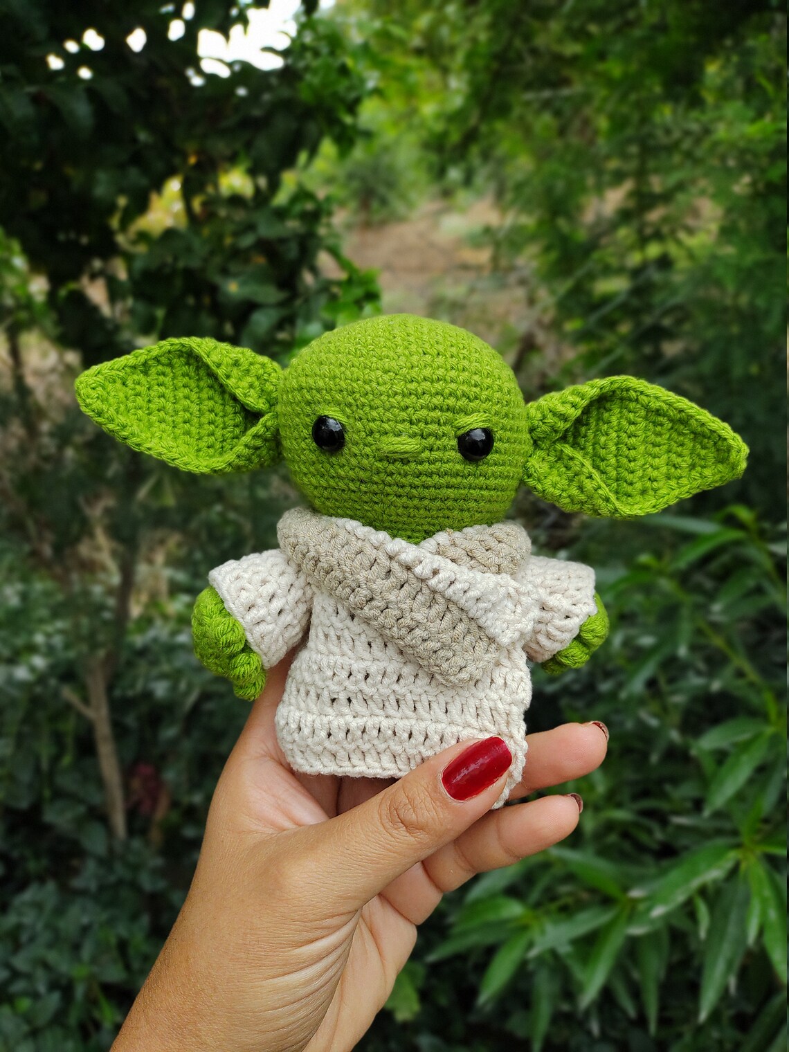 Crochet Pattern Baby Yoda / Baby Yoda Amigurumi / Grogu Amigurumi ...
