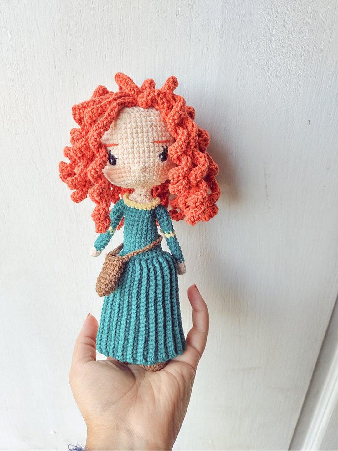 Finished Merida Amigurumi Doll - Etsy
