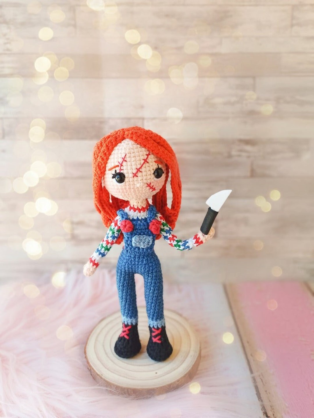 Chucky Girl Amigurumi/ Halloween Doll Amigurumi - Etsy