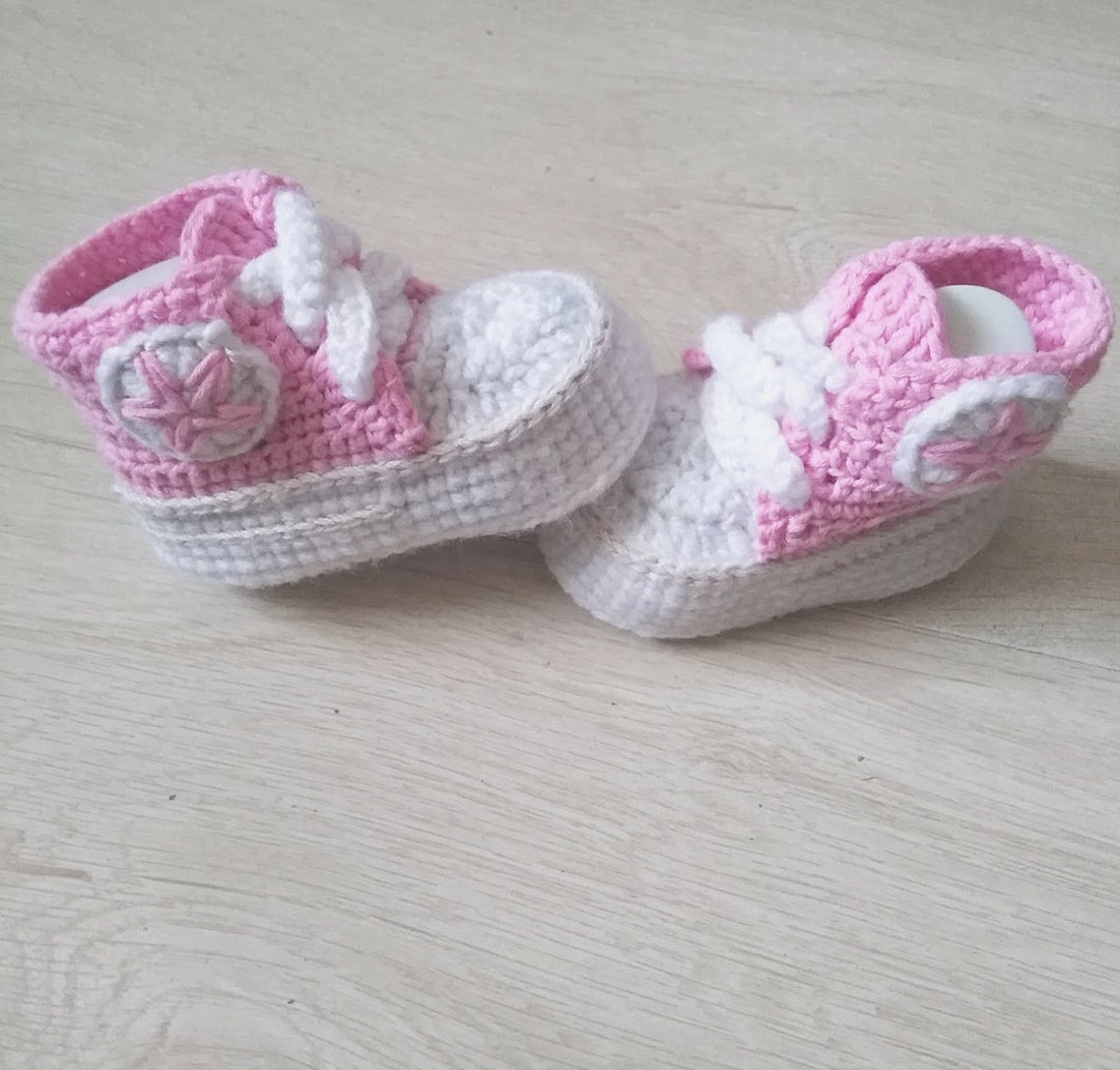 Crochet Pattern, Converse Baby, Crochet Sneakers, Baby Sneakers,baby ...