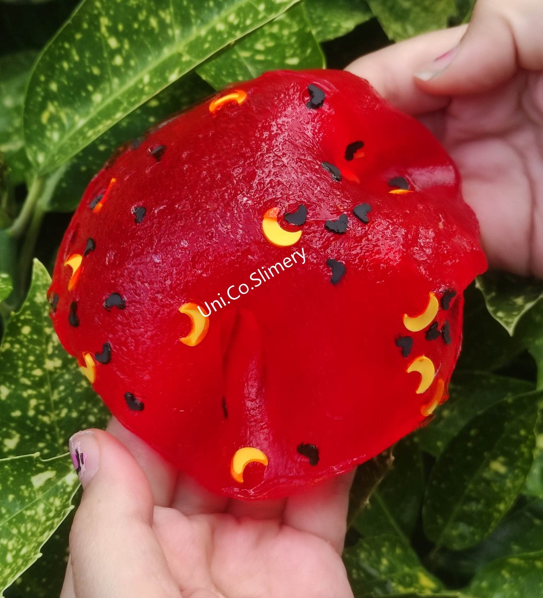 Dracula's Blood, Strawberry Scented Jelly, Halloween Slime, Hand Made ...