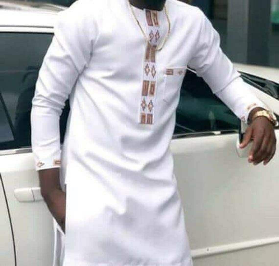 White Embroidered Suit African Men Clothing African Groom - Etsy