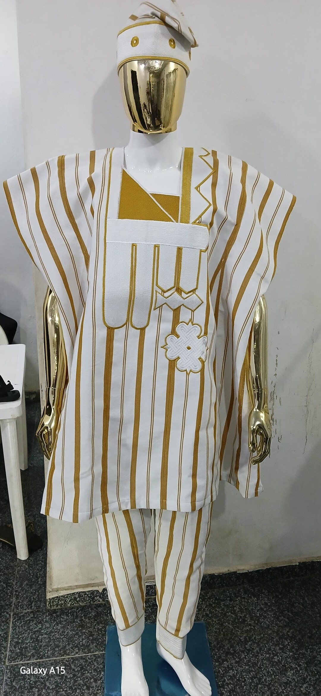 White and Gold for Men, African Men Wears, Dashiki and Buba for Men. - Etsy